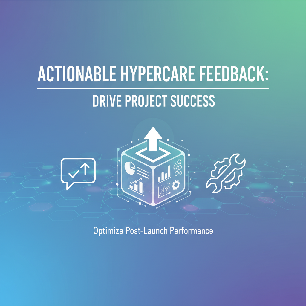 Actionable Hypercare Feedback: Drive Project Success