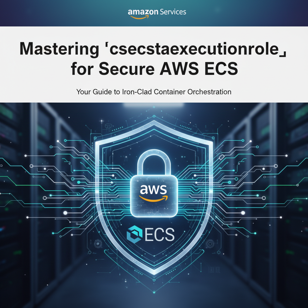 Mastering csecstaskexecutionrole for Secure AWS ECS