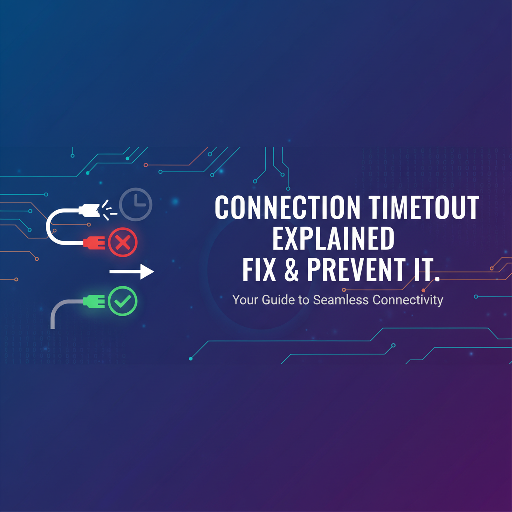 Connection Timeout Explained: Fix & Prevent It