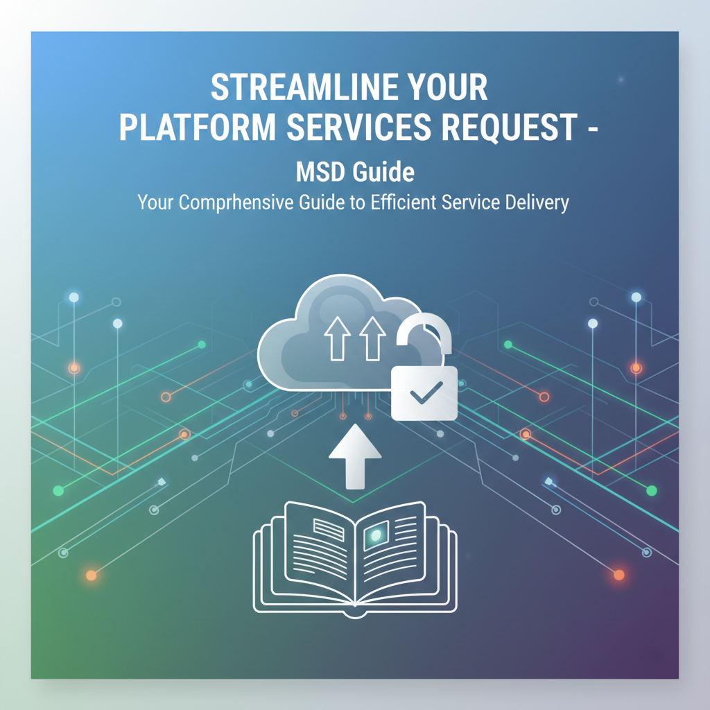 Streamline Your Platform Services Request - MSD Guide