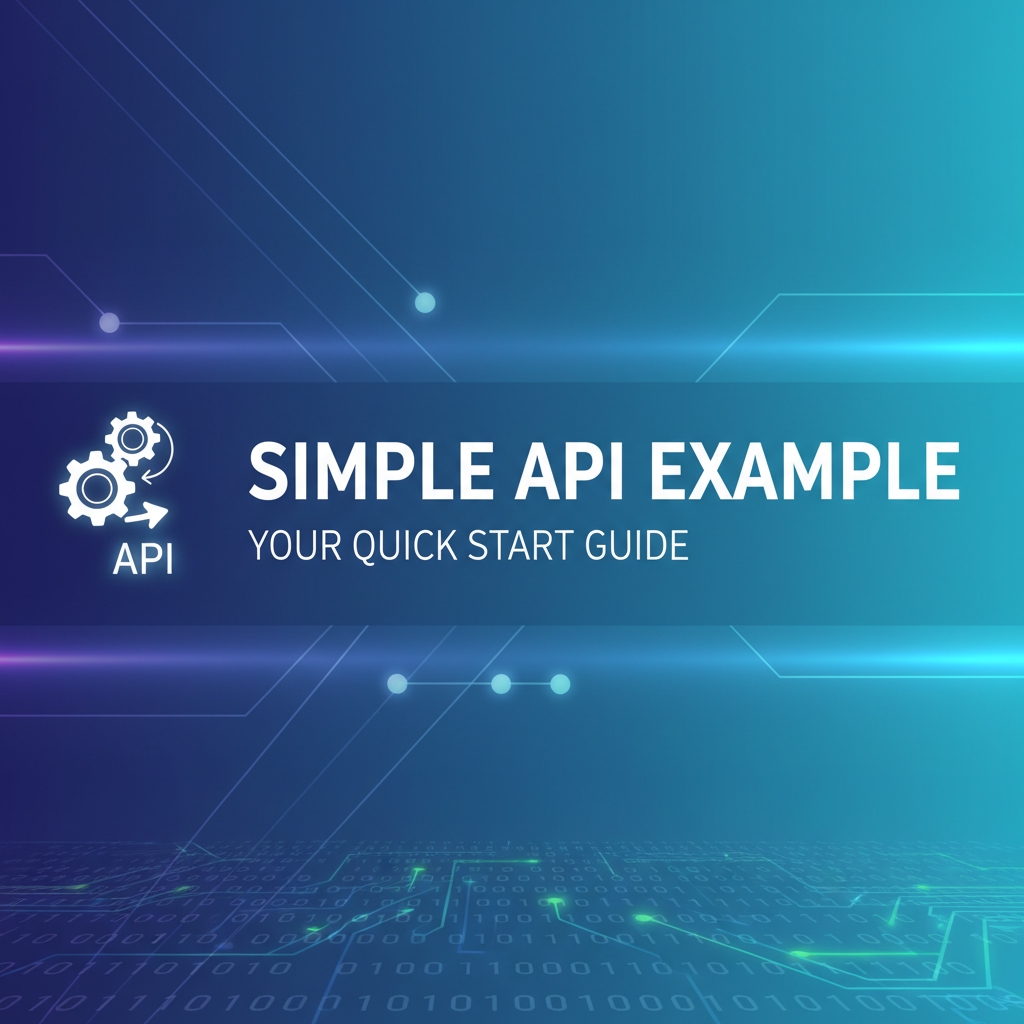 Simple API Example: Your Quick Start Guide