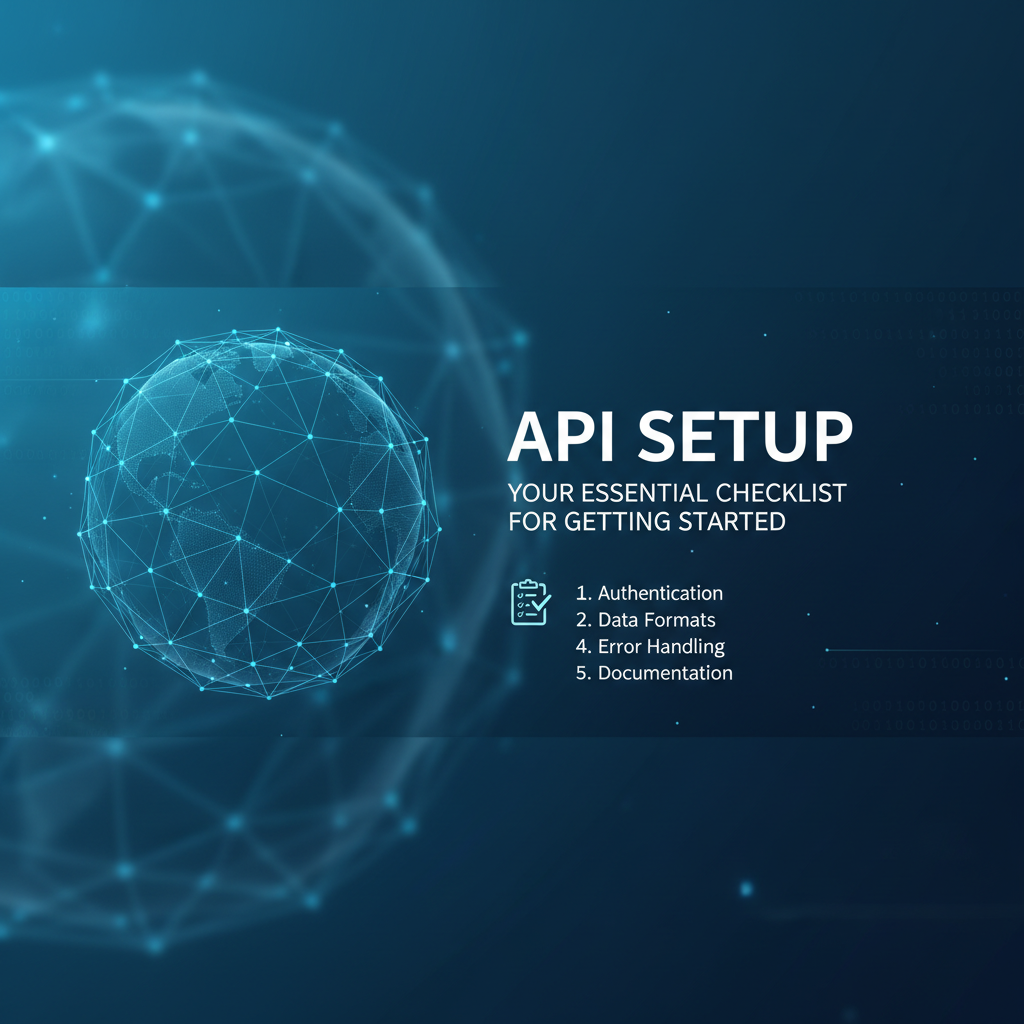 API Setup: Your Essential Checklist for Getting Started