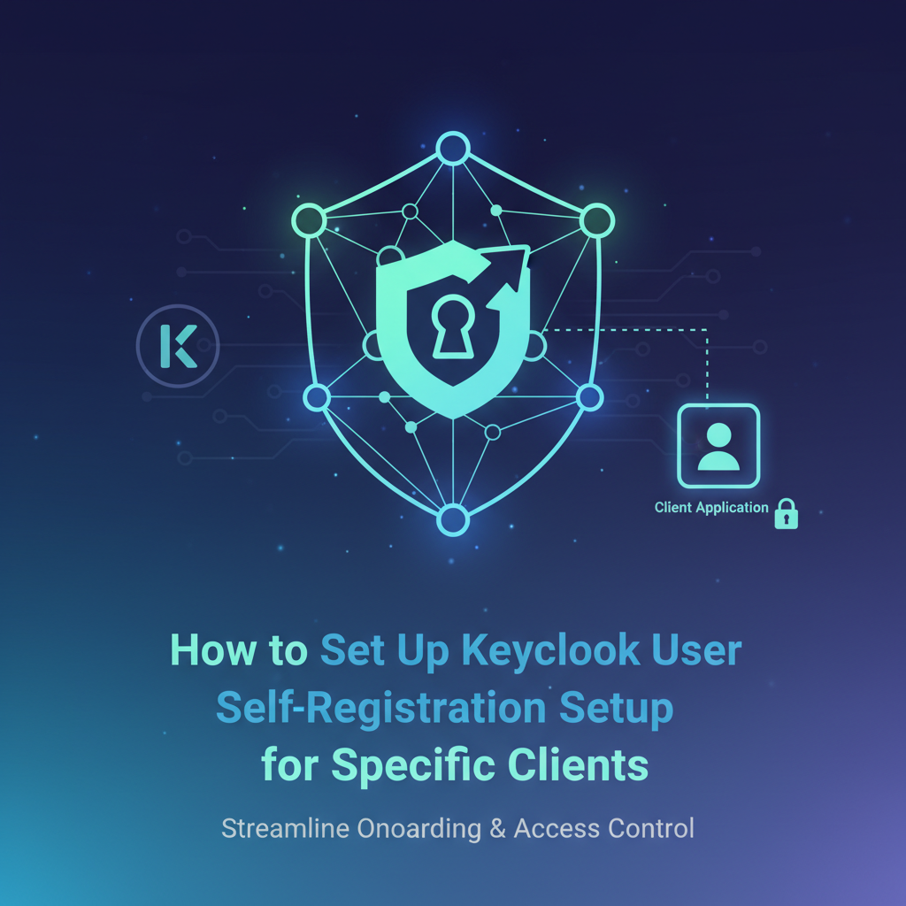 How to Set Up Keycloak User Self-Registration for Specific Clients