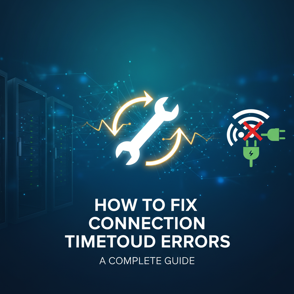 How to Fix Connection Timeout Errors: A Complete Guide