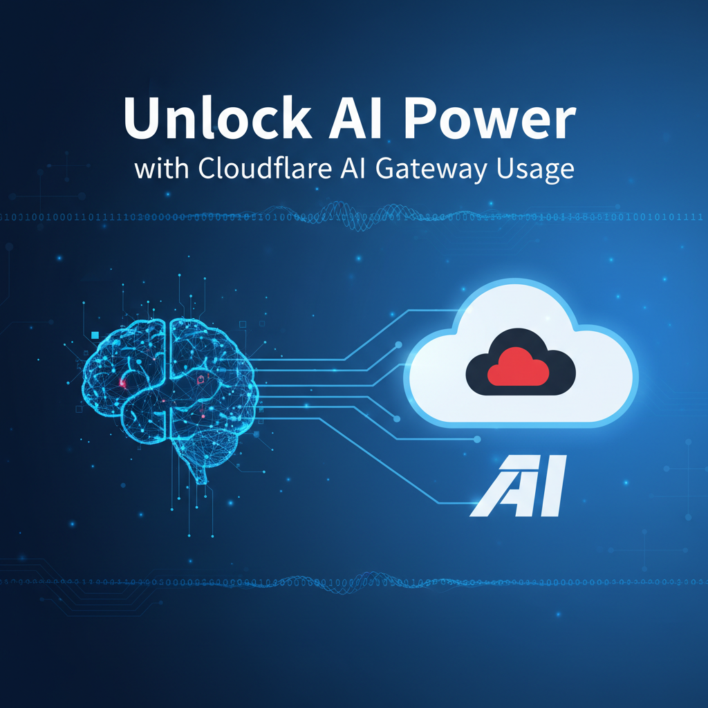 Unlock AI Power with Cloudflare AI Gateway Usage