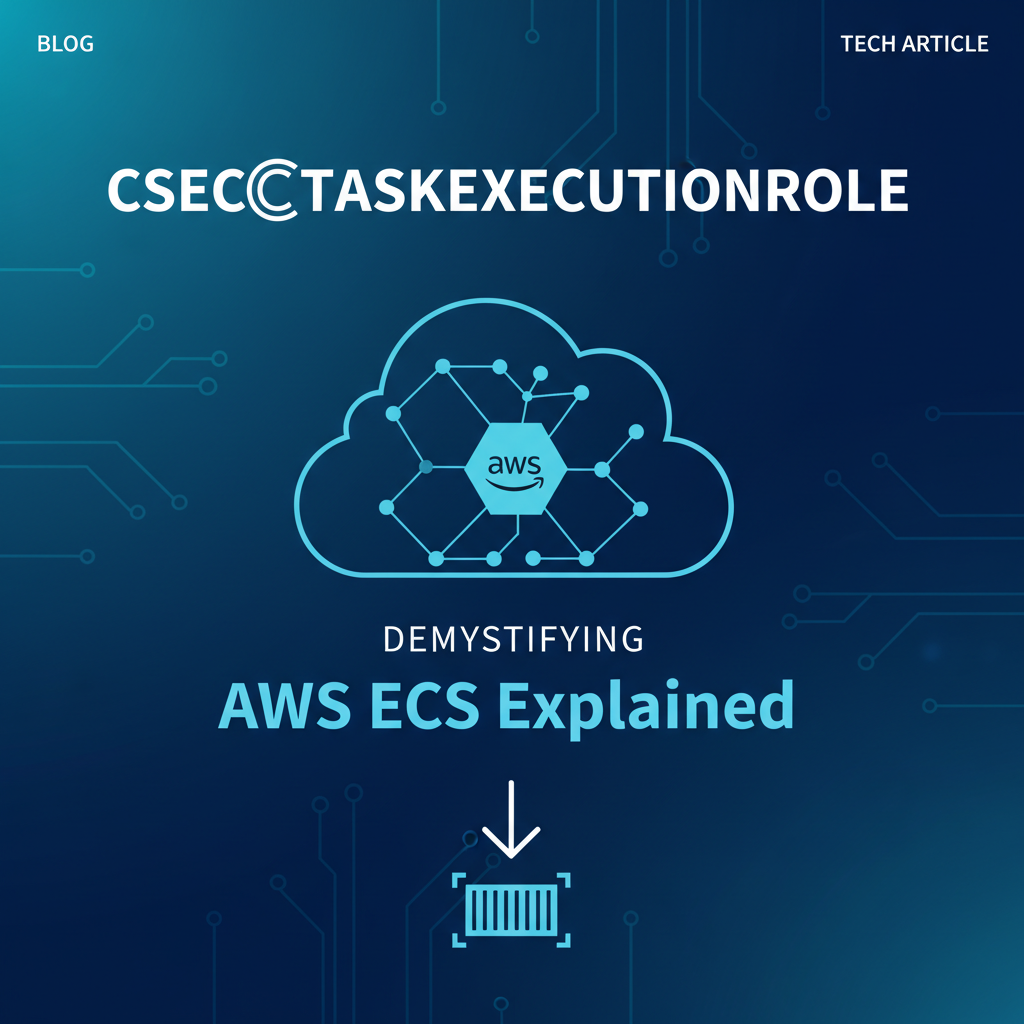 Demystifying csecstaskexecutionrole: AWS ECS Explained