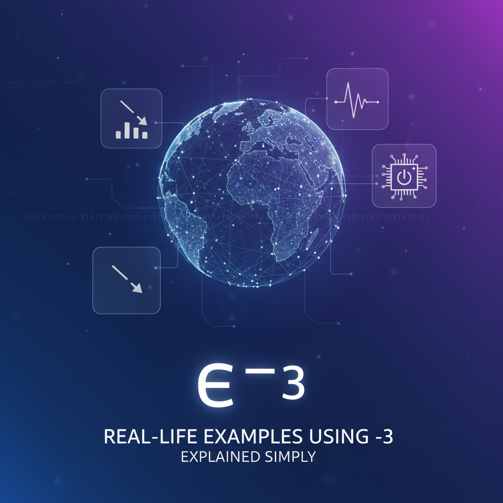 Real-Life Examples Using -3: Explained Simply