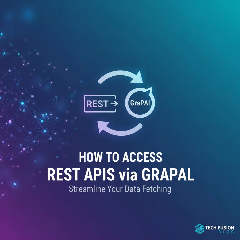 How to Access REST APIs via GraphQL