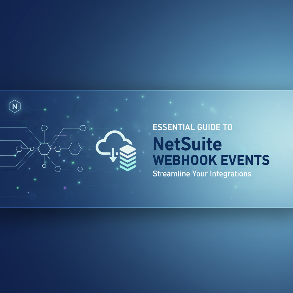 Essential Guide to NetSuite Webhook Events