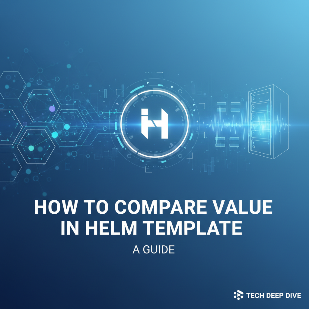 How to Compare Value in Helm Template: A Guide