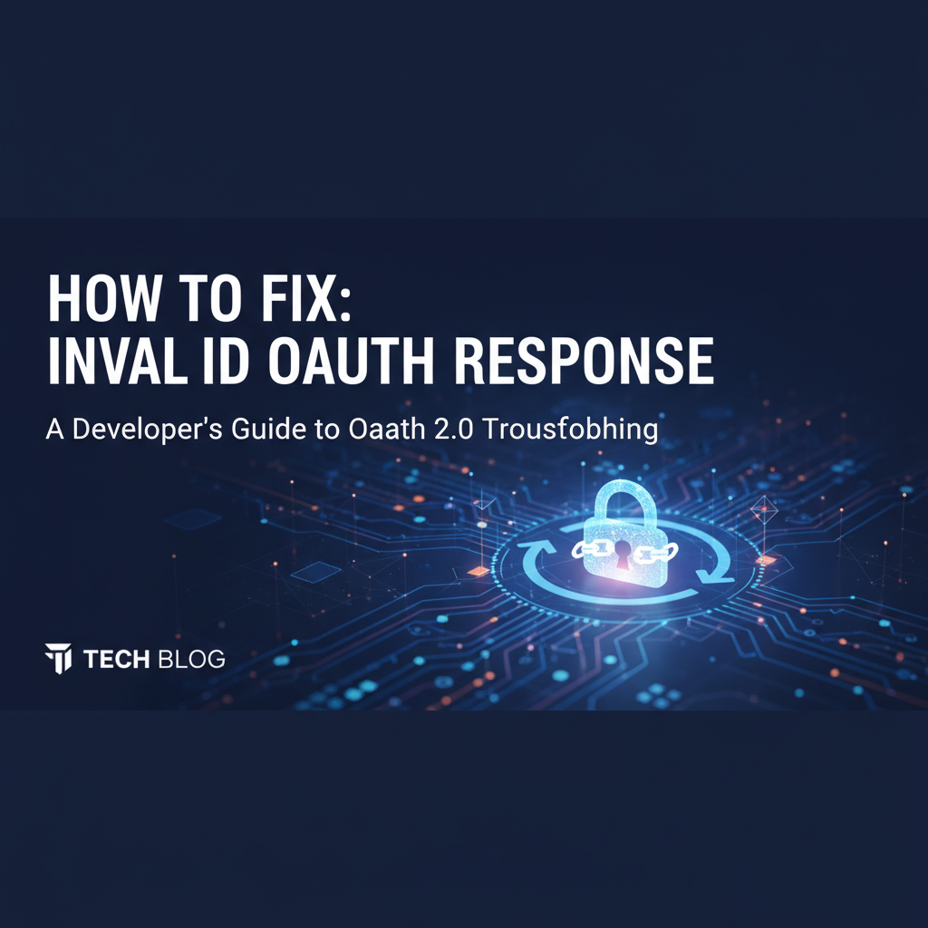 How to Fix: An Invalid OAuth Response Was Received