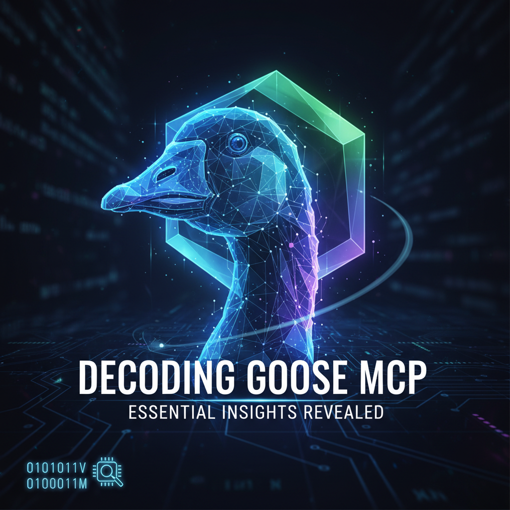 Decoding Goose MCP: Essential Insights Revealed