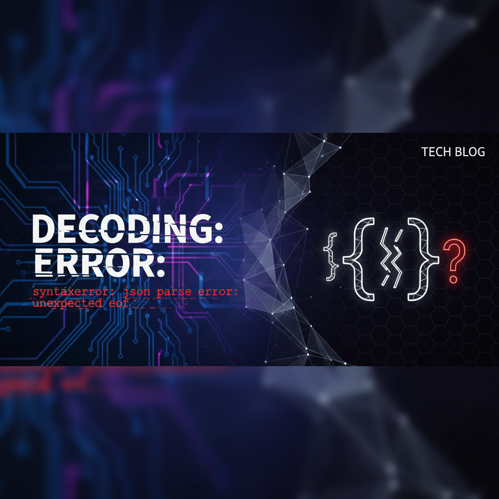 Decoding: error: syntaxerror: json parse error: unexpected eof