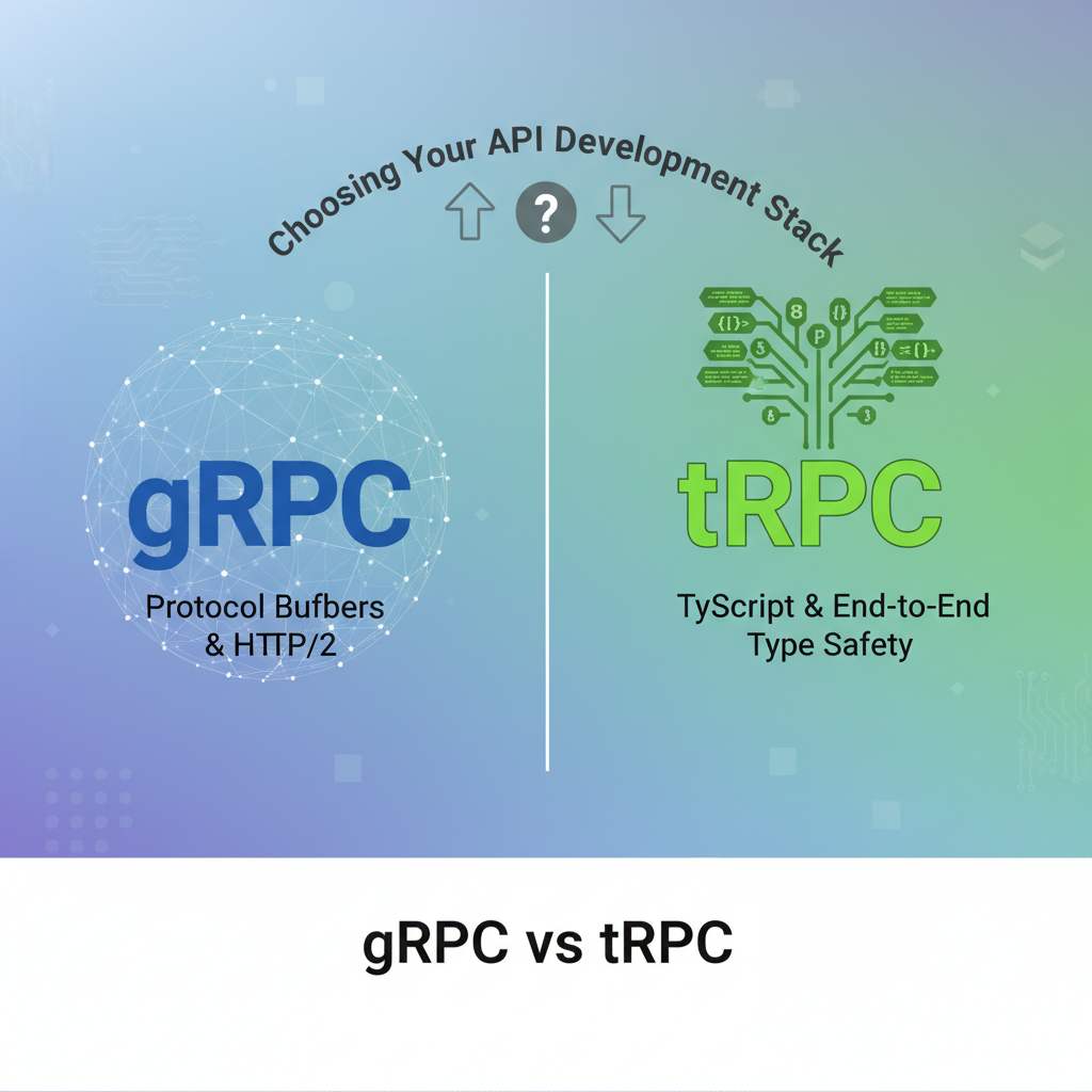 gRPC vs tRPC: Choosing Your API Development Stack