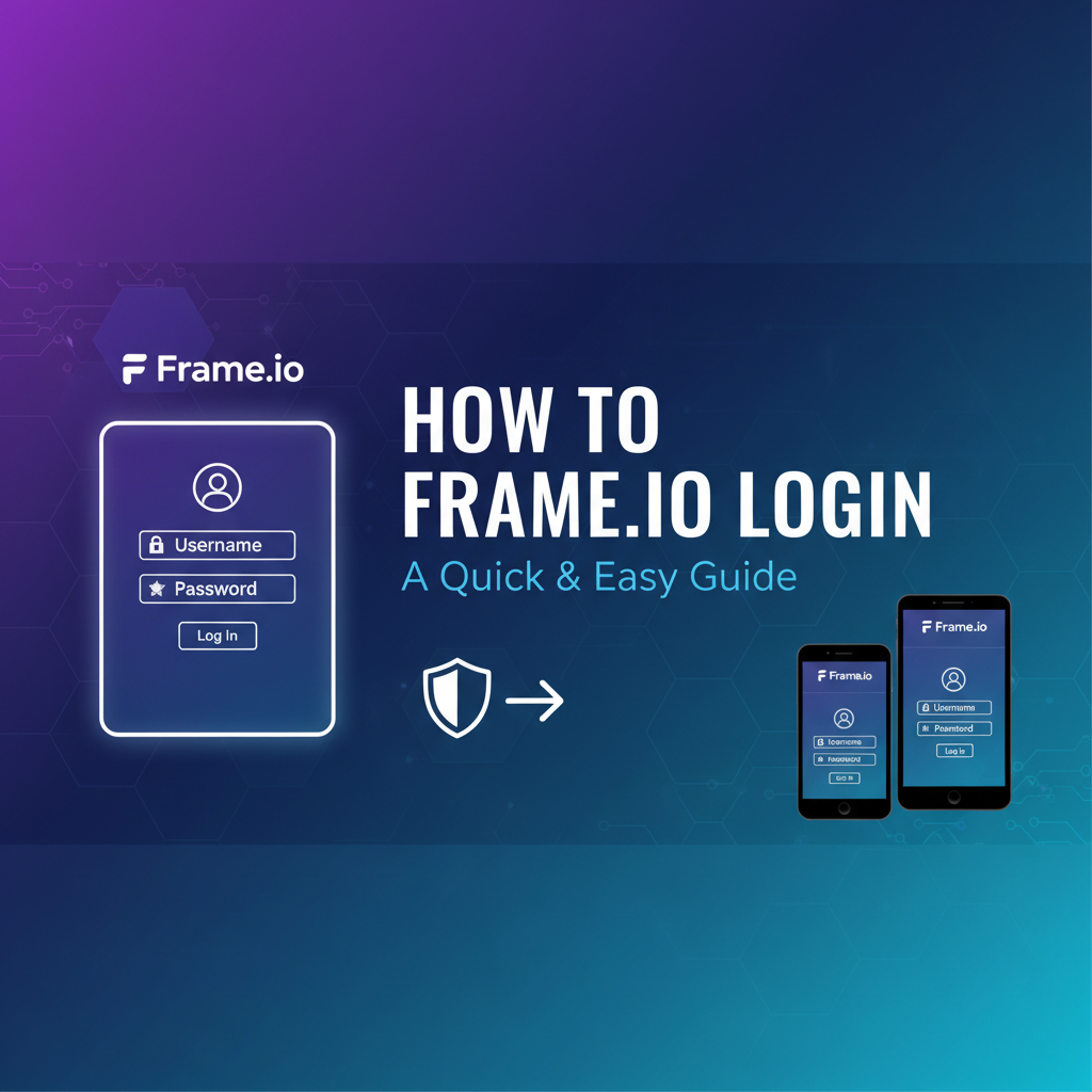How to Frame.io Login: A Quick & Easy Guide