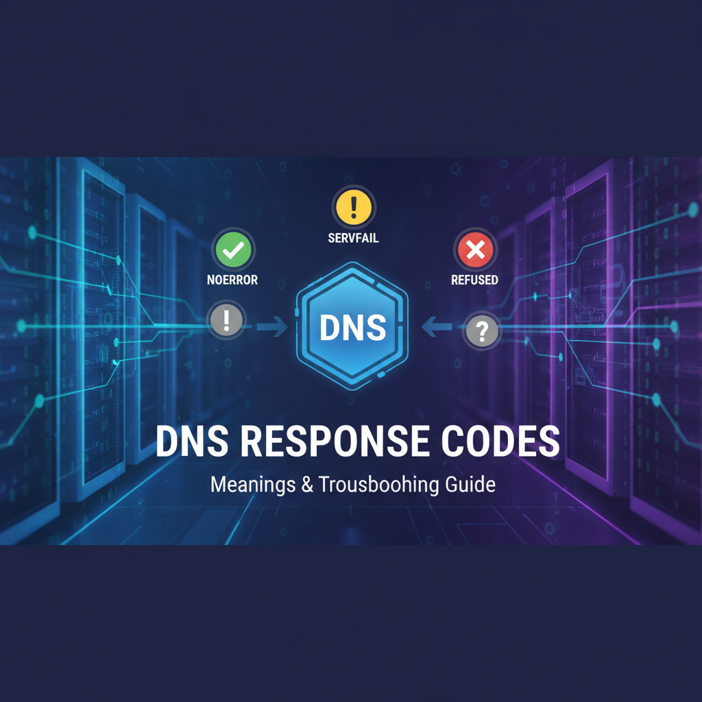 DNS Response Codes: Meanings & Troubleshooting Guide