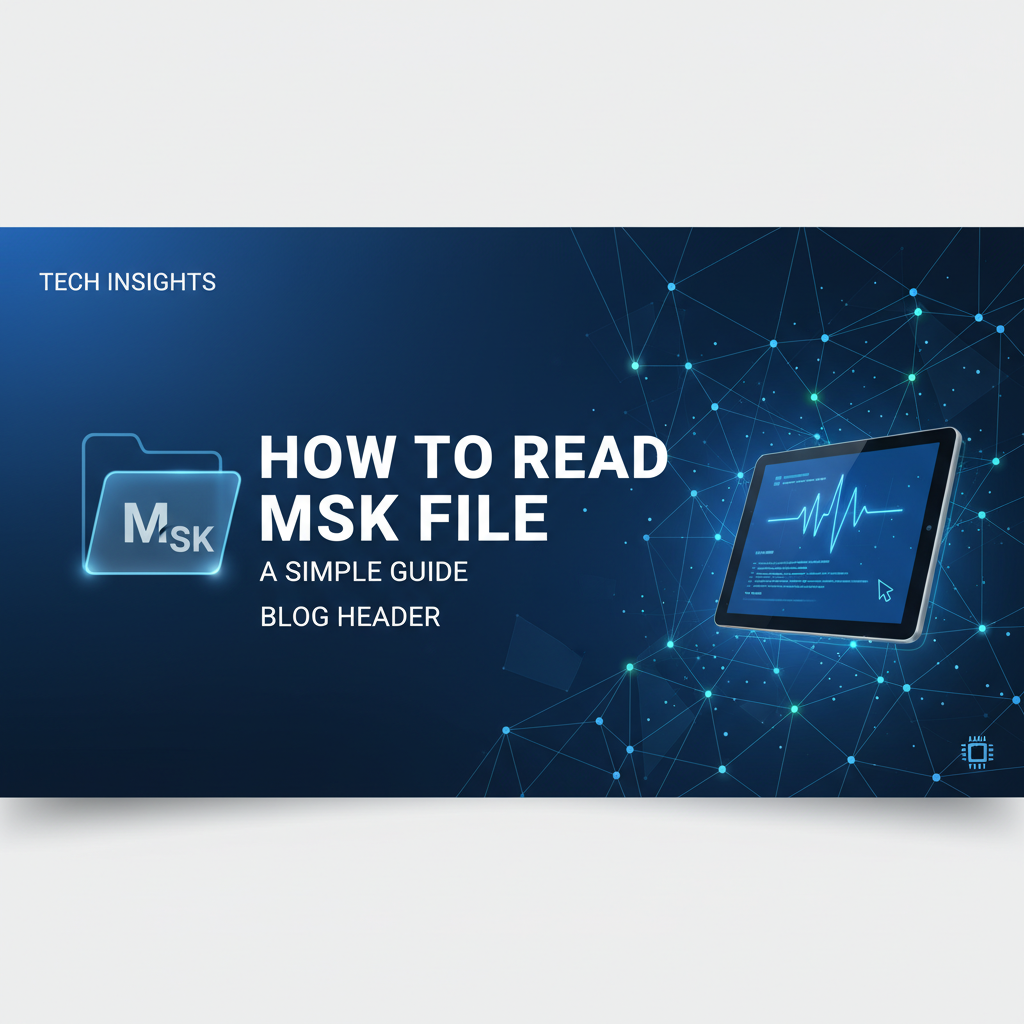 How to Read MSK File: A Simple Guide