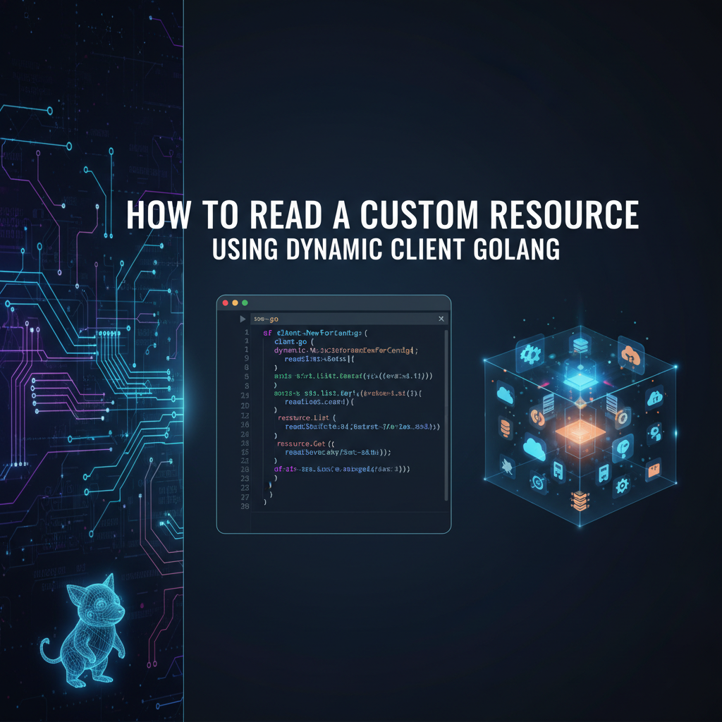How to Read a Custom Resource Using Dynamic Client Golang