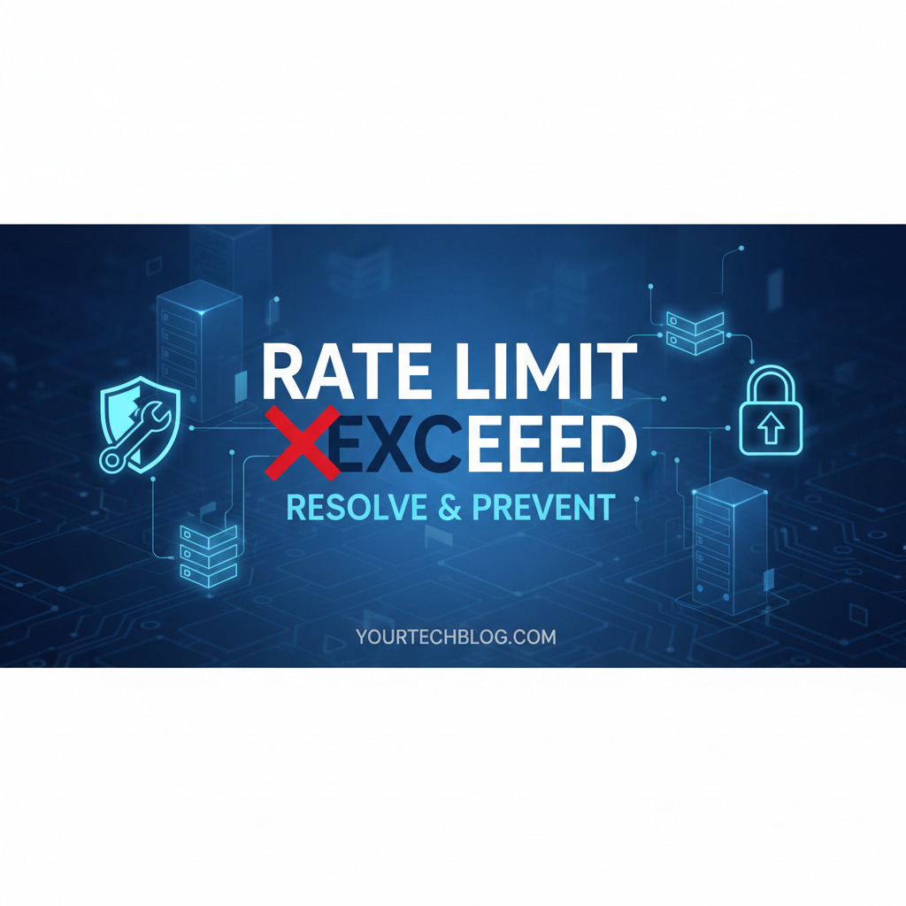 How to Fix Rate Limit Exceeded: Resolve & Prevent