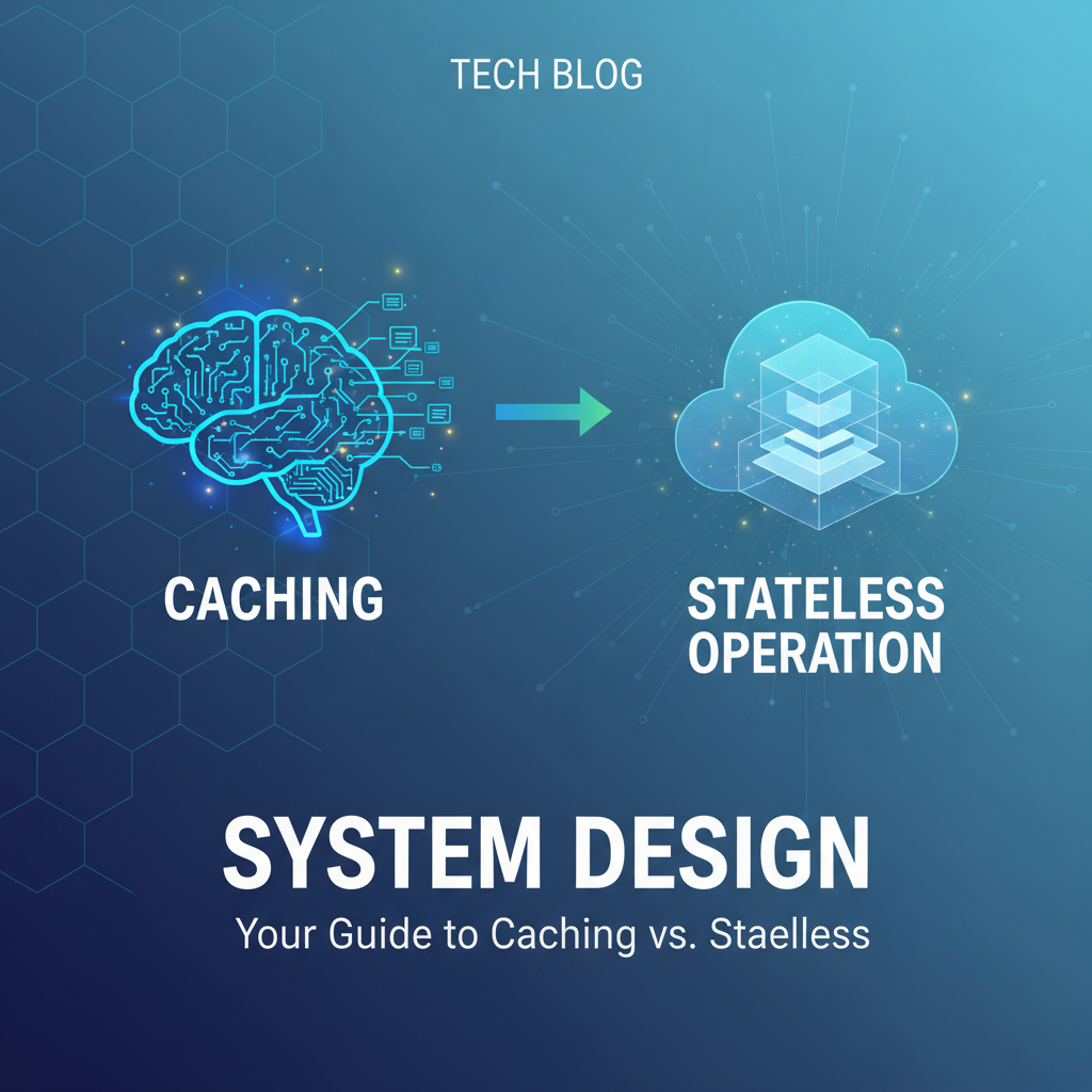 Caching vs Stateless Operation: Your Guide to System Design