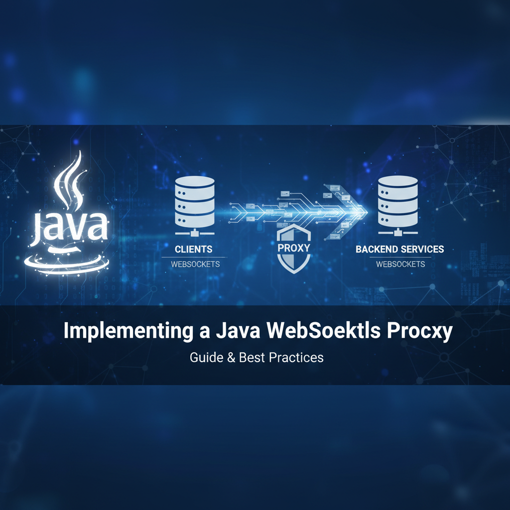 Implementing a Java WebSockets Proxy: Guide & Best Practices