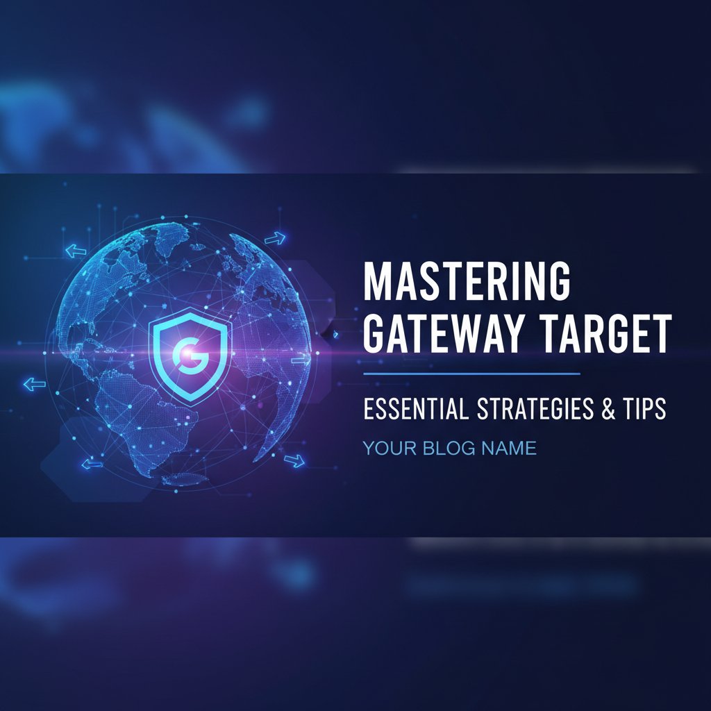 Mastering Gateway Target: Essential Strategies & Tips