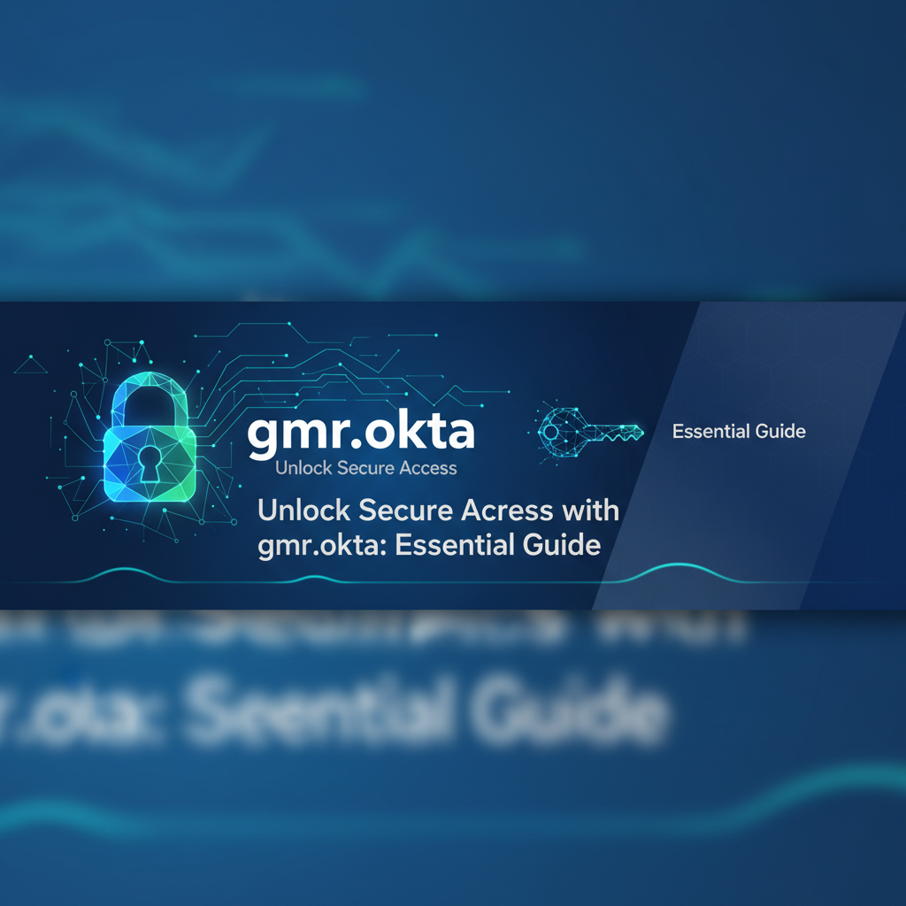 Unlock Secure Access with gmr.okta: Essential Guide