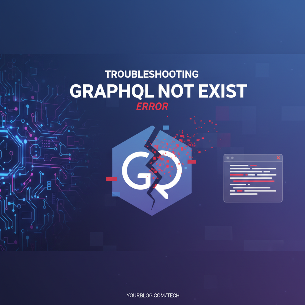 Troubleshooting 'GraphQL Not Exist' Errors