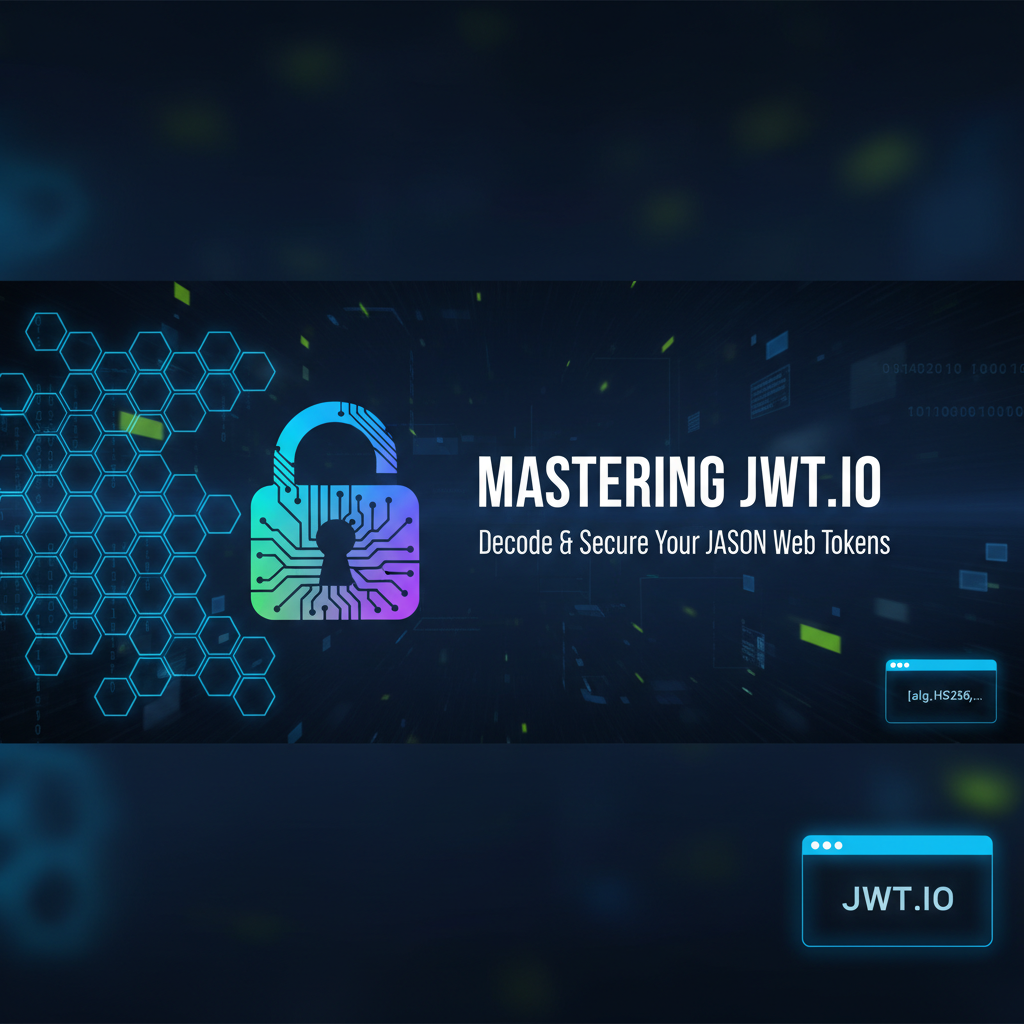 Mastering JWT.IO: Decode & Secure Your JSON Web Tokens