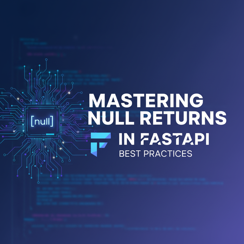 Mastering Null Returns in FastAPI: Best Practices
