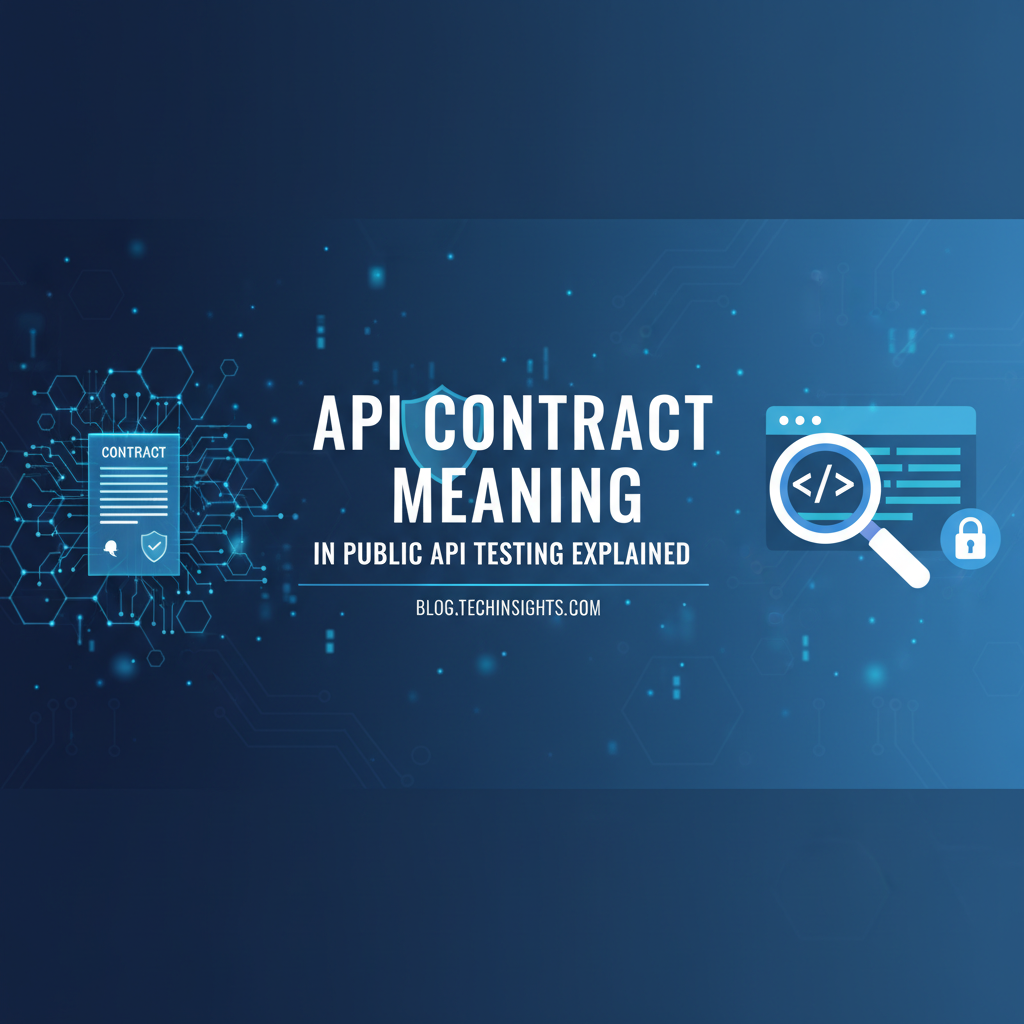 API Contract Meaning in Public API Testing Explained
