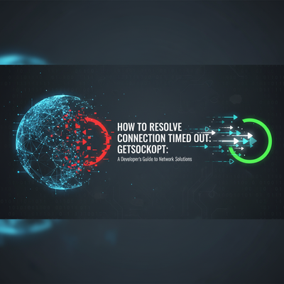 How to Resolve 'connection timed out: getsockopt'