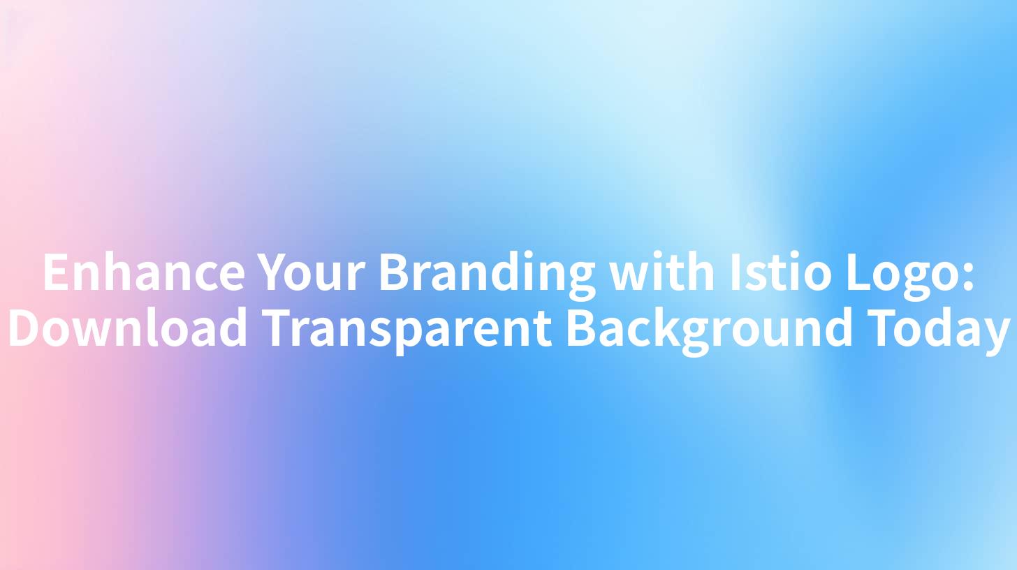 Enhance Your Branding with Istio Logo: Download Transparent Background ...